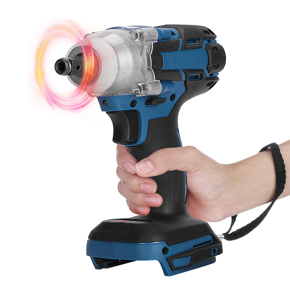 Cordless Impact Wrench Sockets 1/2" Rattle Gun Power Tool — Beepzoo