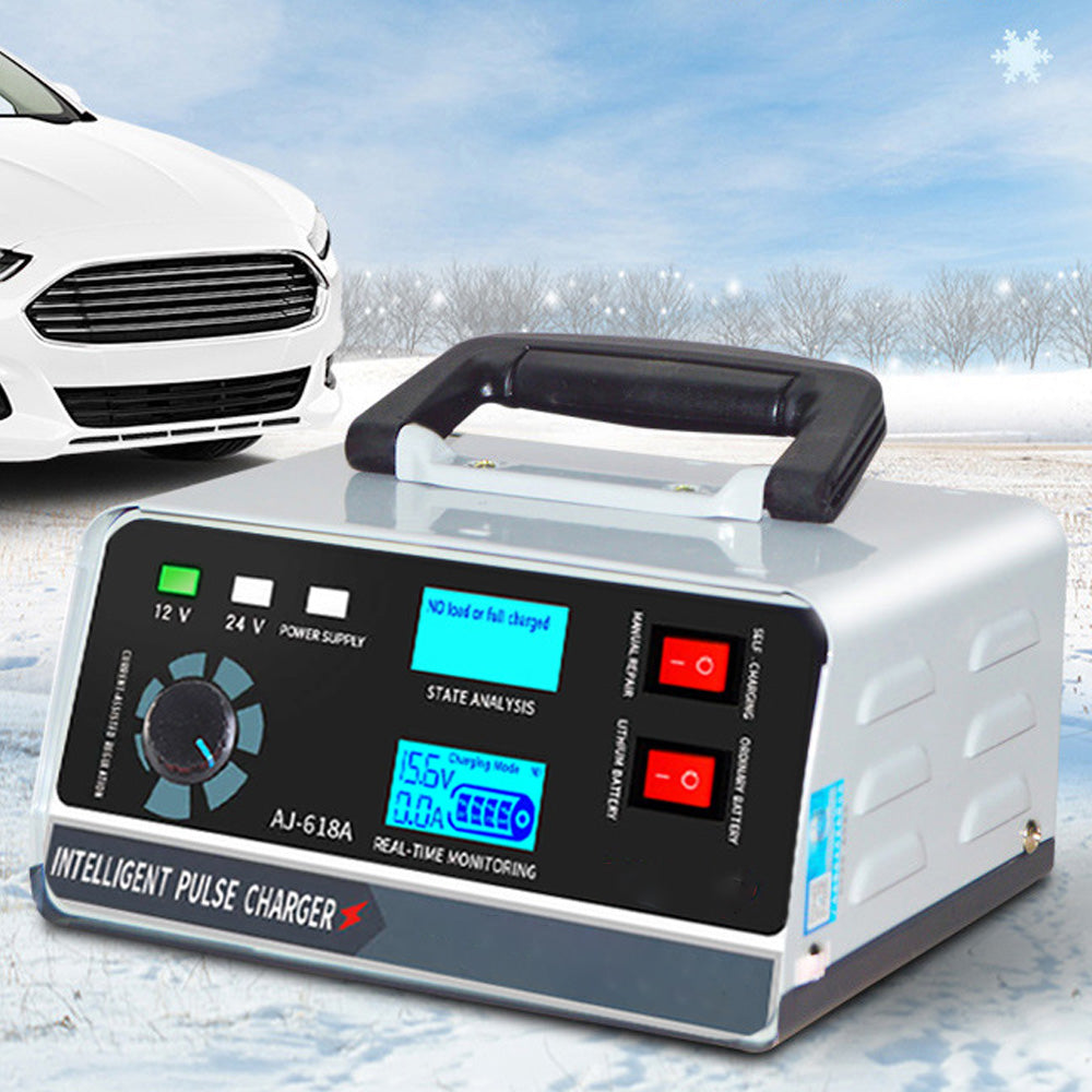 Automatic Car Battery Charger 12V / 24V 30Amp ATV Truck Boat Caravan M ...
