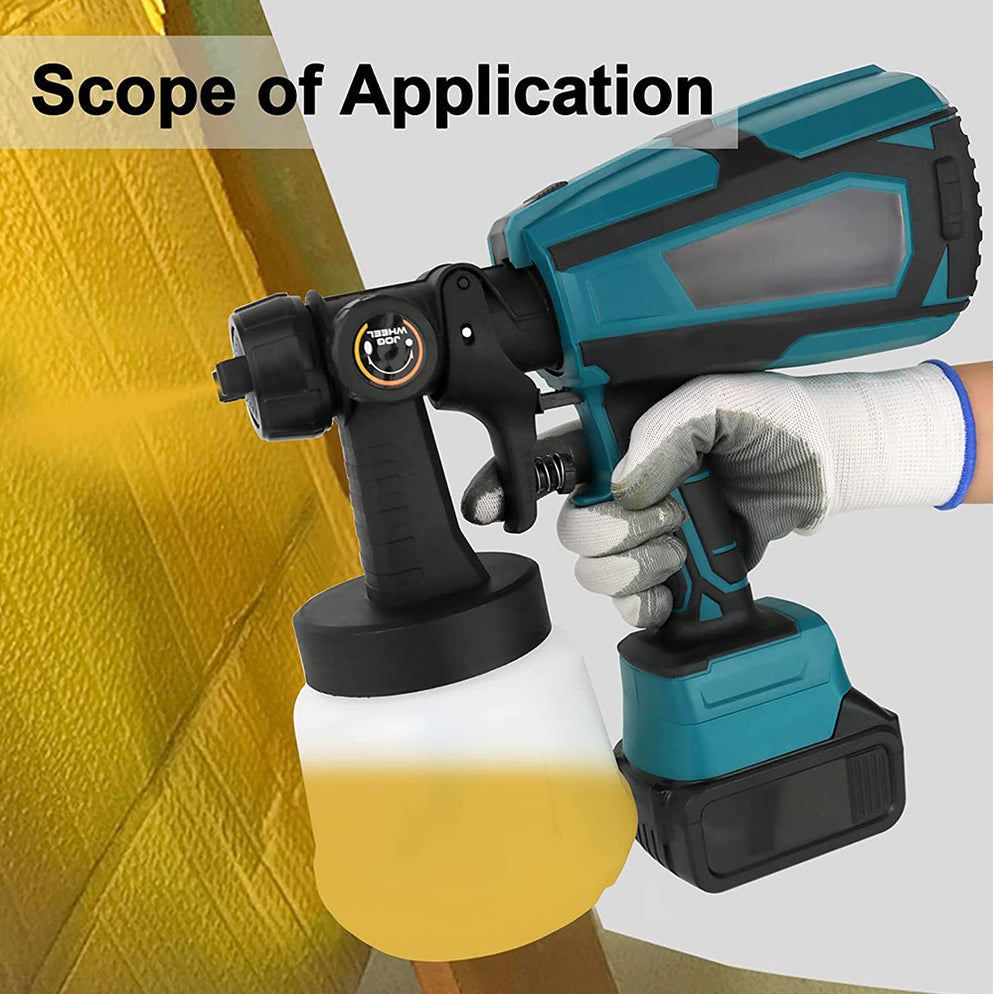 Wireless High Pressure Paint Sprayers 1000ML — Beepzoo