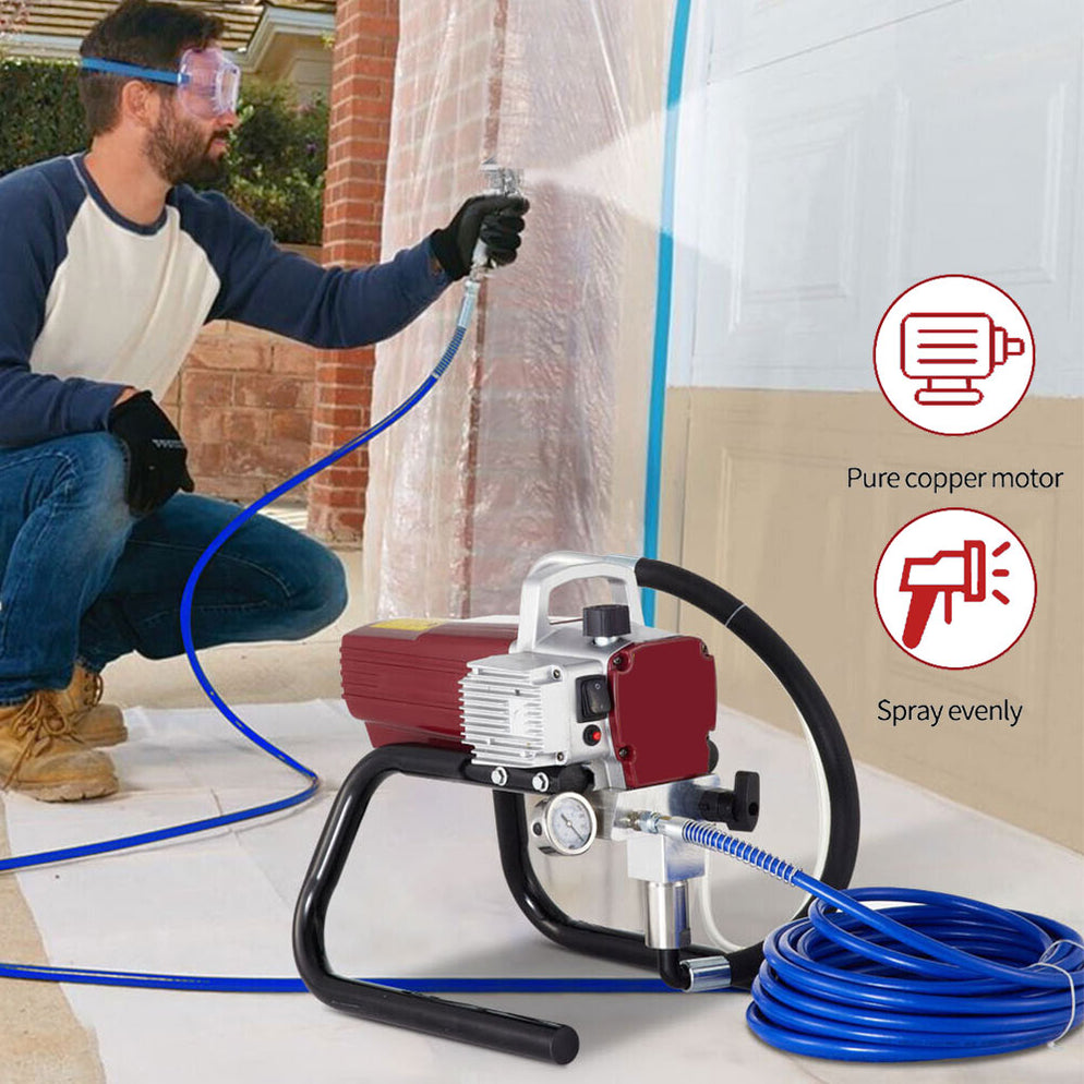 Commercial Airless Paint Sprayer Station Wall Spraying Machine — Beepzoo